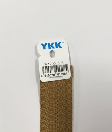 YKK vislon blokrits roest 508 | ykk-v-508